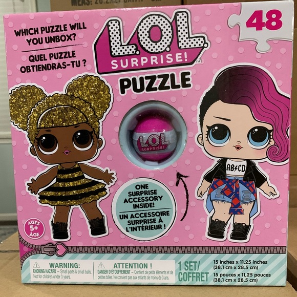 Mga | Toys | Puzzle Lol 48 Pieces With Accessory | Poshmark